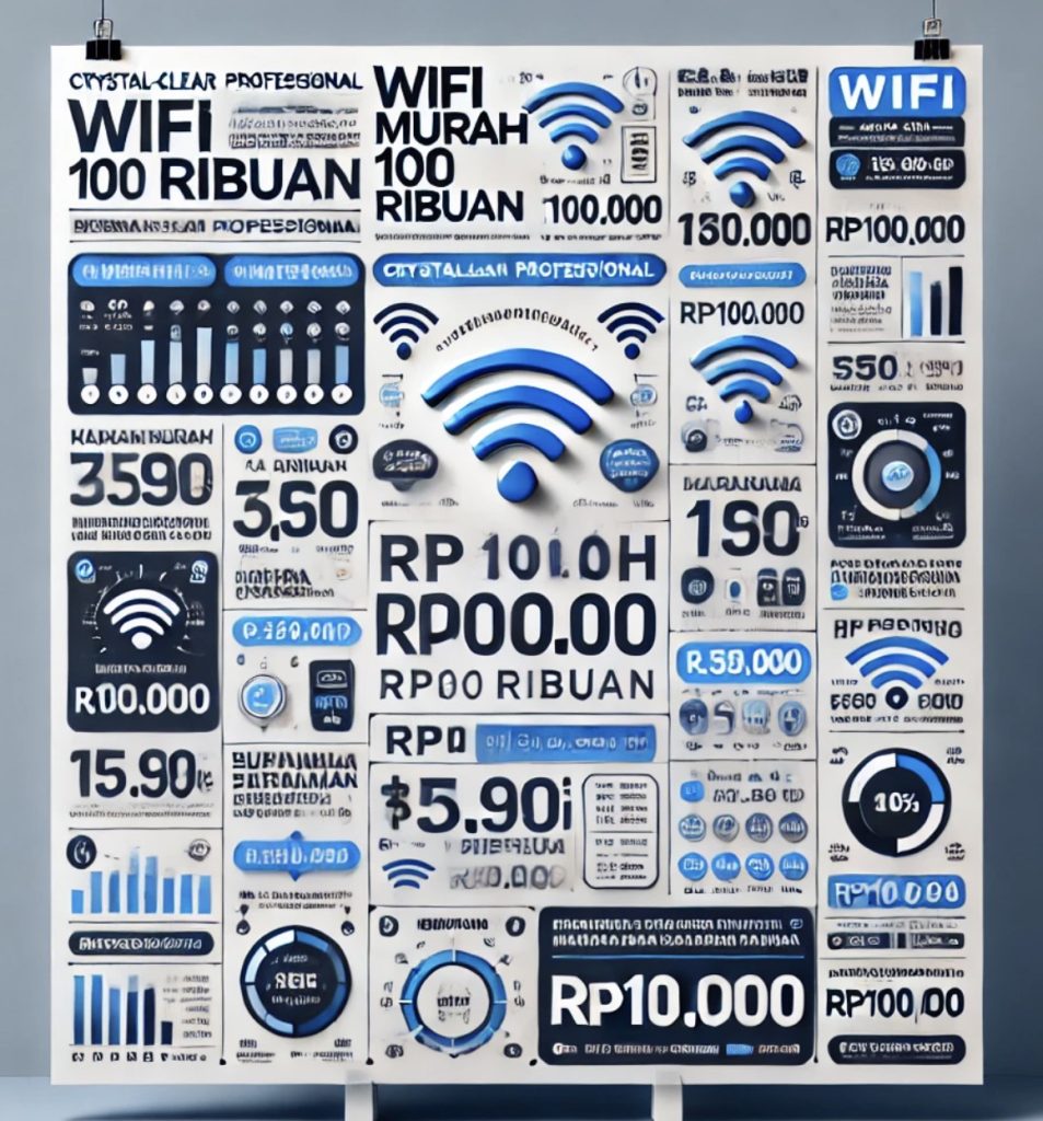 20+ Rekomendasi Wifi Murah 100 Ribuan Per bulan Terbaru