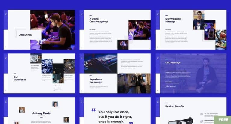 55+ Contoh Power Point Sederhana atau PPT Presentasi Menarik