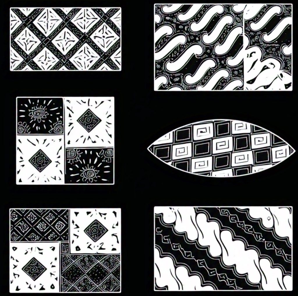 99+ Kumpulan Contoh Gambar Batik Mudah untuk Anak SD
